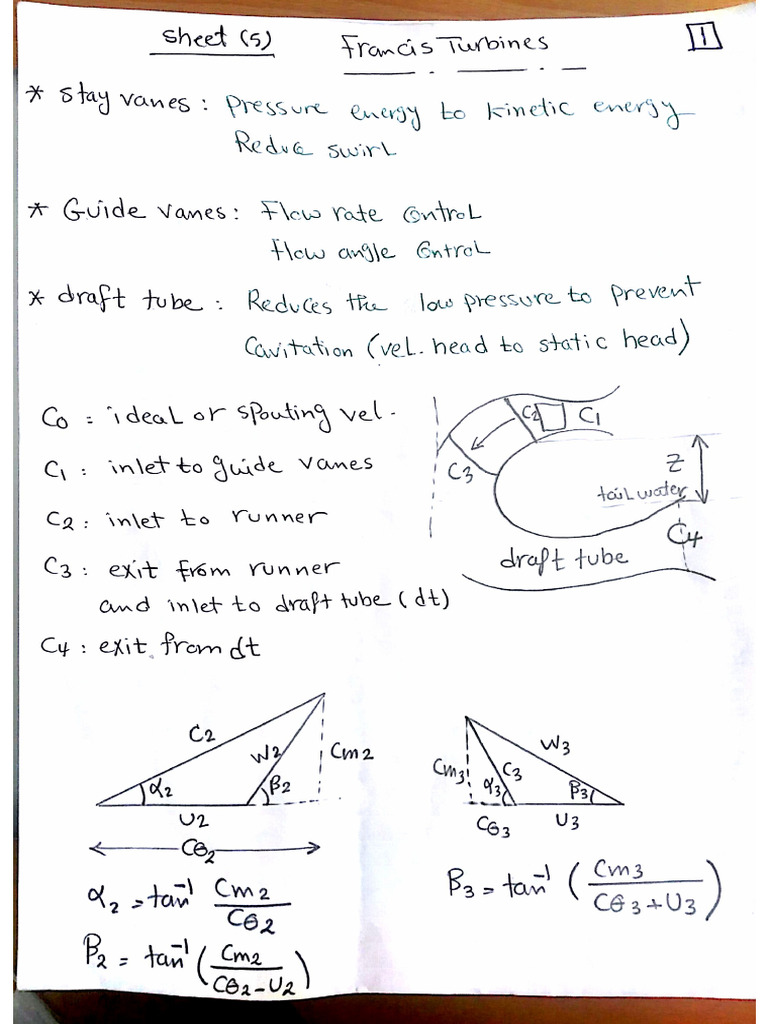 Sheet (5) With Model Answer (Power Generation) .Engineering | PDF