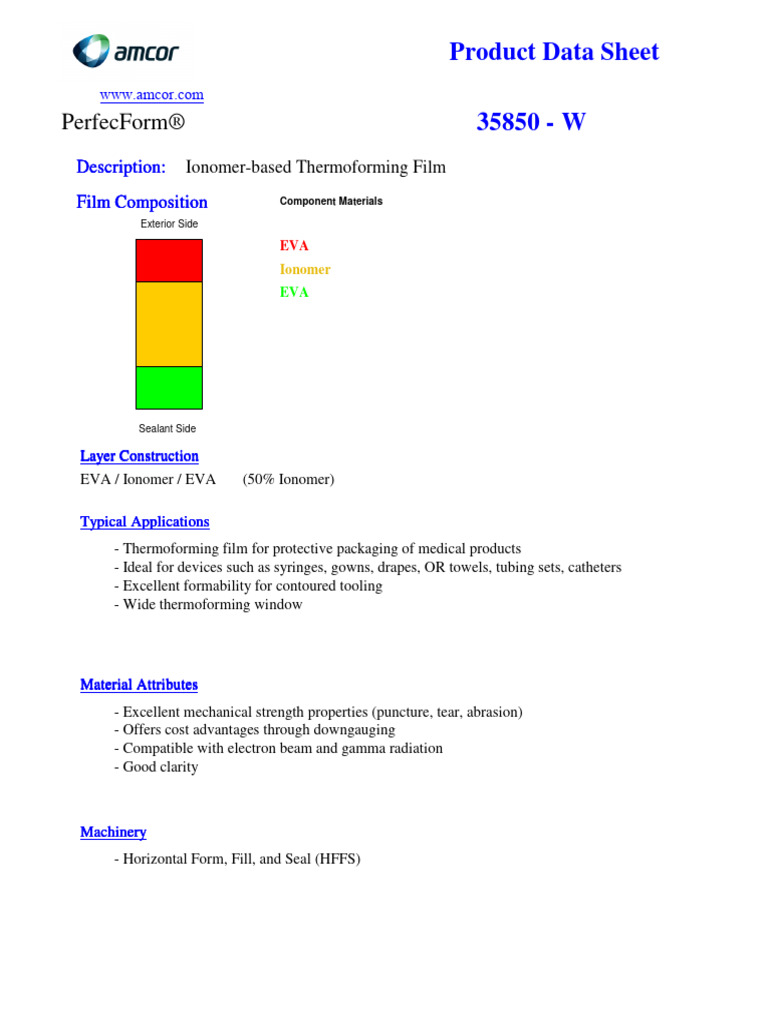 Product Data Sheet | PDF | Materials | Physical Sciences