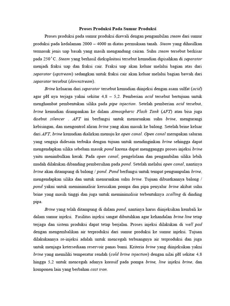 Proses Pembangkitan Listrik | PDF