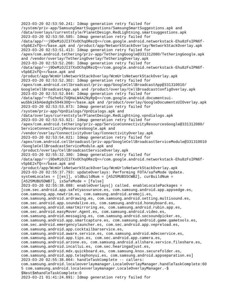lom_log | PDF | Linux | Smart Devices