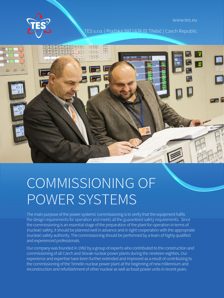 COMMISSIONING_OF_POWER_SYSTEMS-compressed | PDF | Verification And Validation