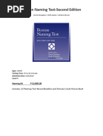 RBANS 2014 Scoring | PDF | Dementia | Cognitive Science