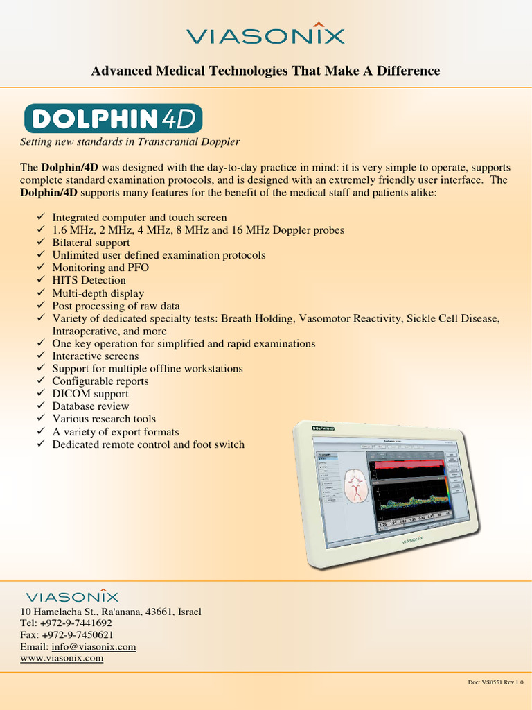 Dolphin4D Brochure | PDF | Technology & Engineering