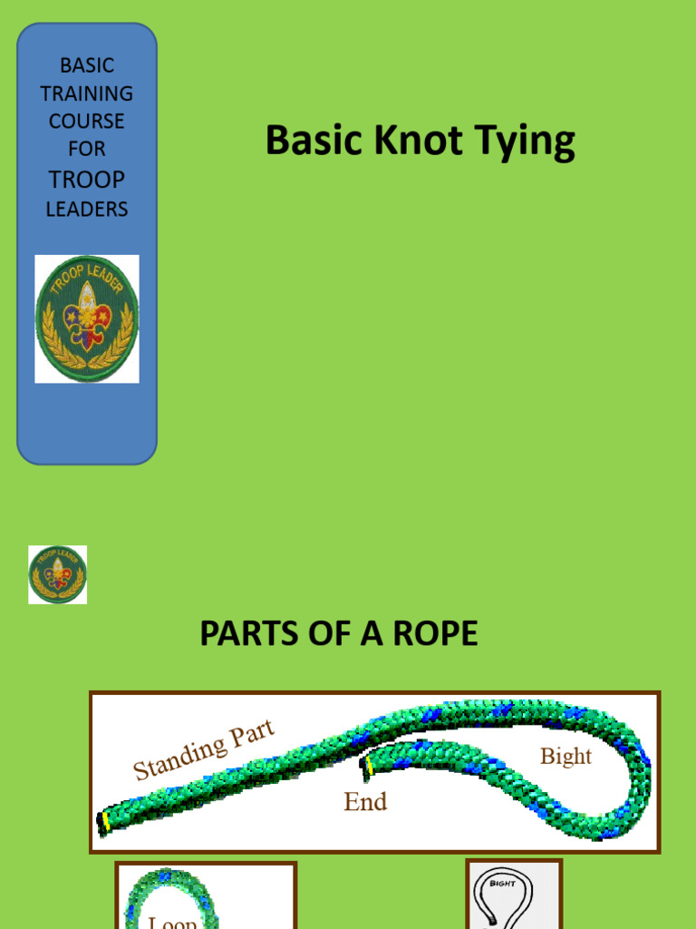 Basic Knots | PDF | Knot | Rope