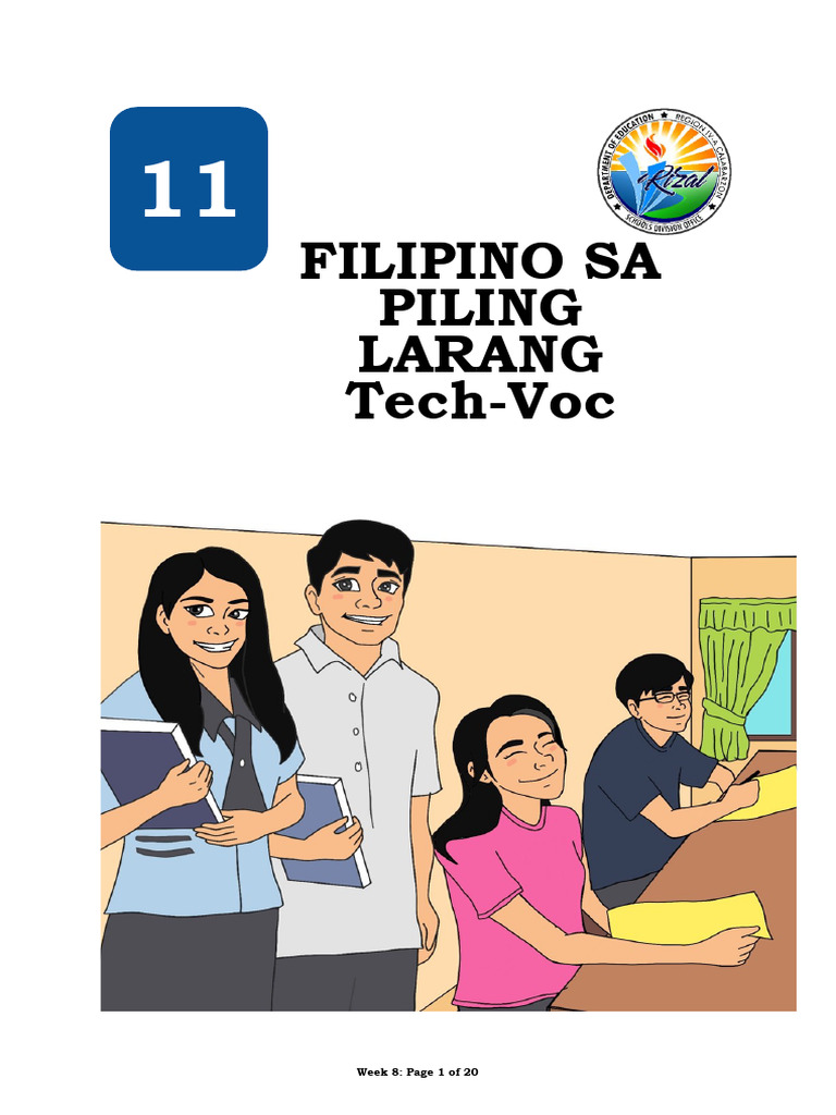 Filipino Sa Piling Larang Tech Voc Module 5 | PDF