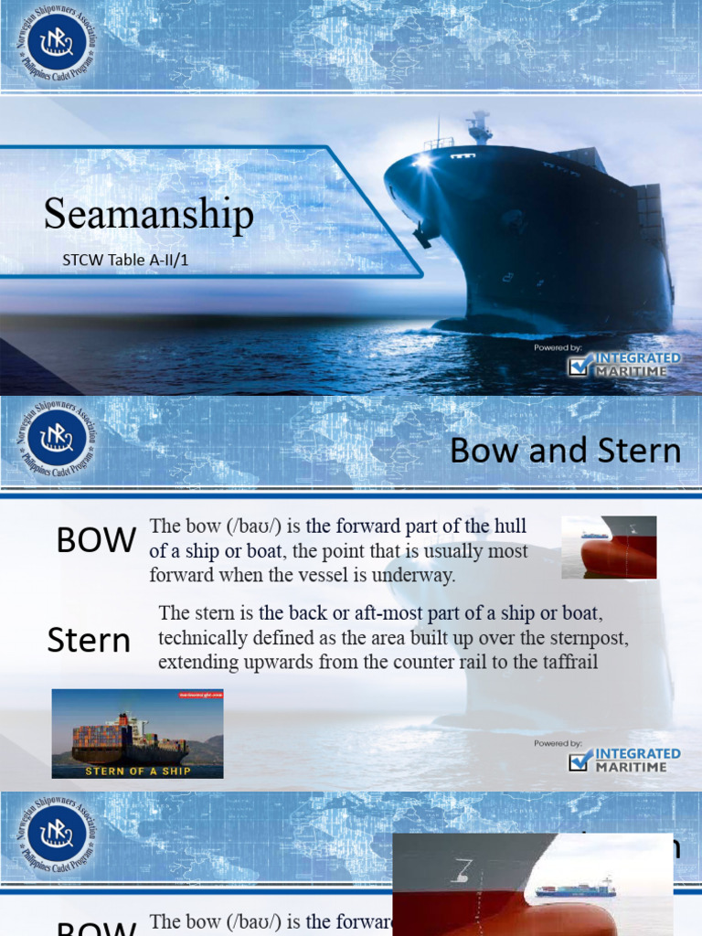 15.4 SEAM I - Bow and Stern | PDF | Stern | Ships
