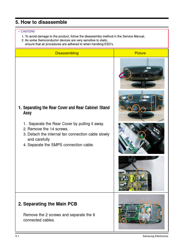 Disassembly Method | PDF