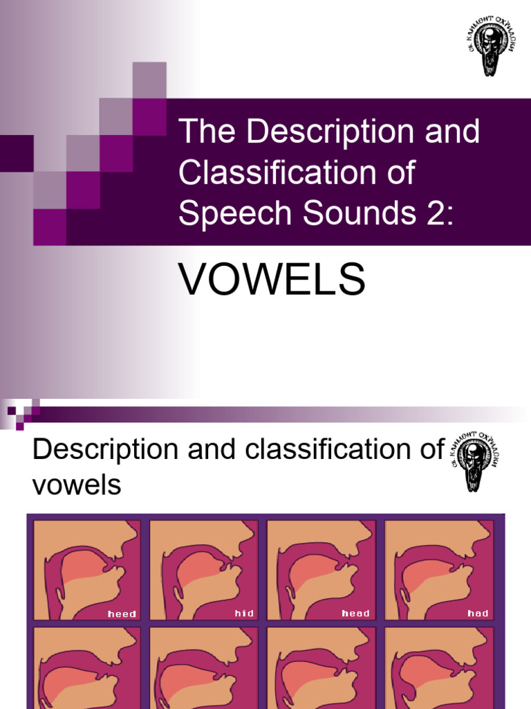 Vowel Classification & Description | PDF | Vowel | Stress (Linguistics)