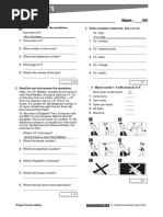 Project 1 Third Edition TEST Unit 3 | PDF | Learning | Cognition