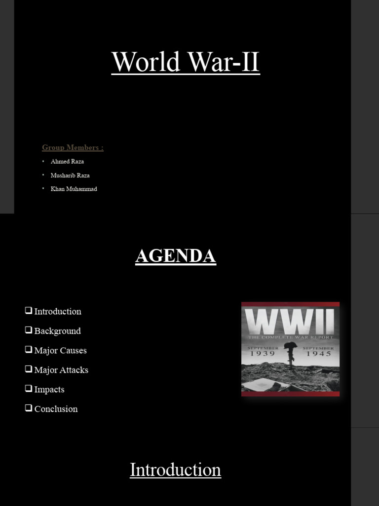 IR - World War-II Slides | PDF | World War II | Nazi Germany