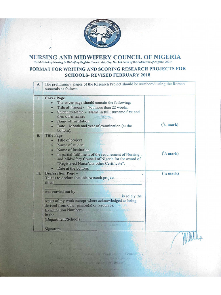 NMCN Project Guideline | PDF