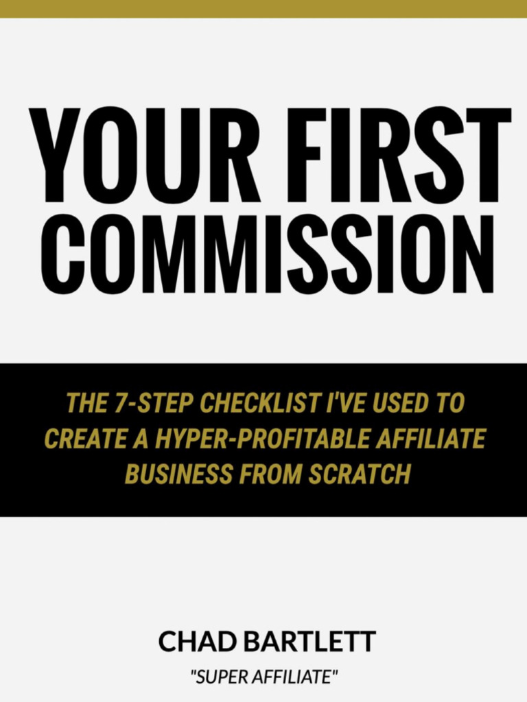 7 Steps to Profitable Affiliate Marketing | PDF | Career & Growth