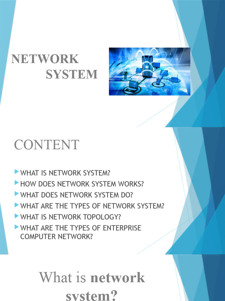 Network System | PDF | Computer Network | Network Topology