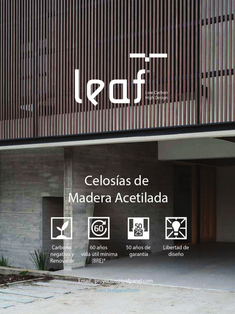 Ficha Técnica Celosías Fijas y Móviles | PDF | Materiales