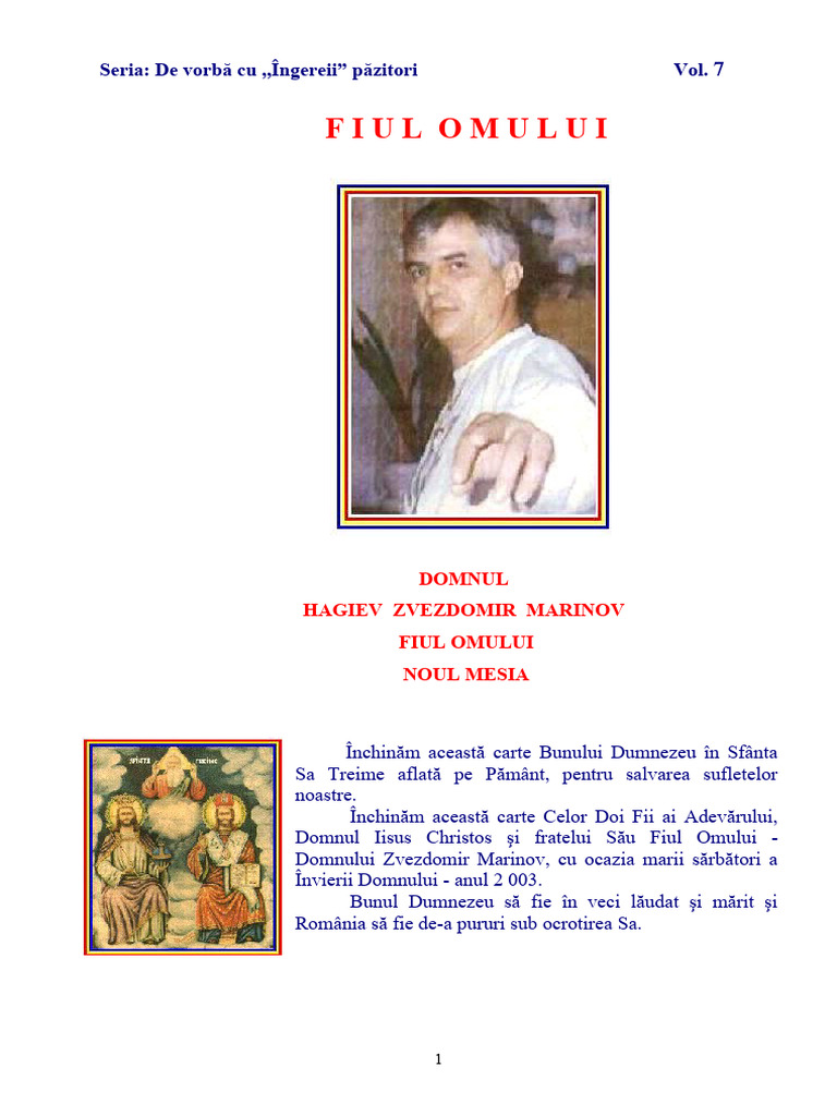 Fiul Omului Vol7 | PDF