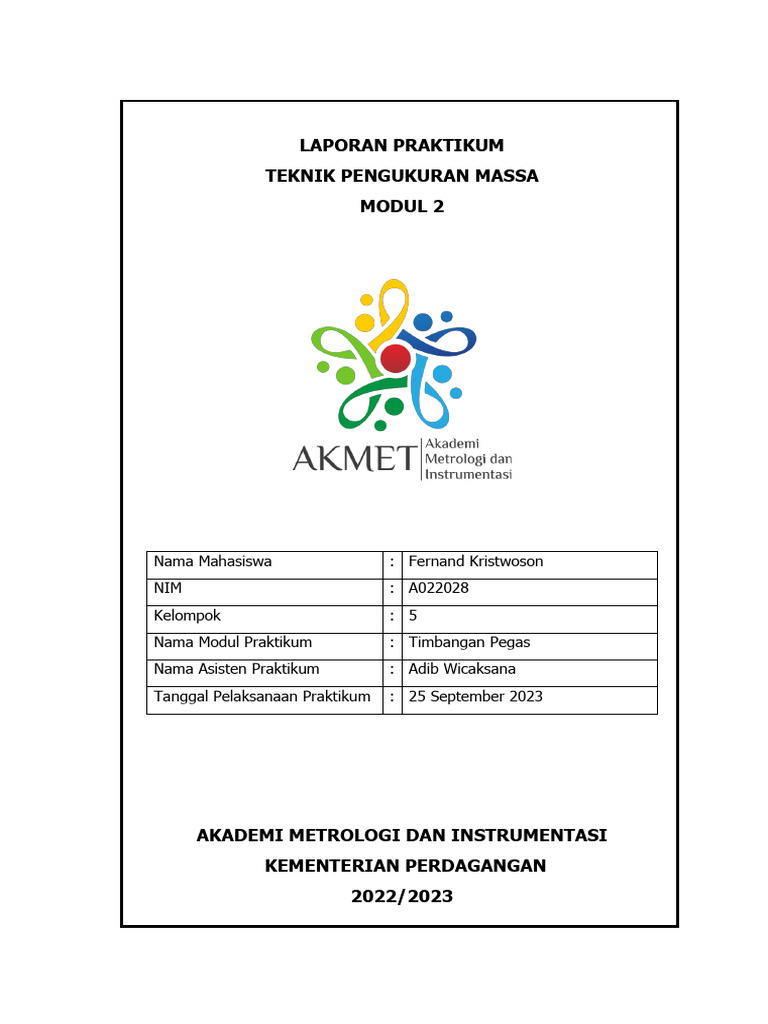 A022028 Laporan Modul 2 | PDF