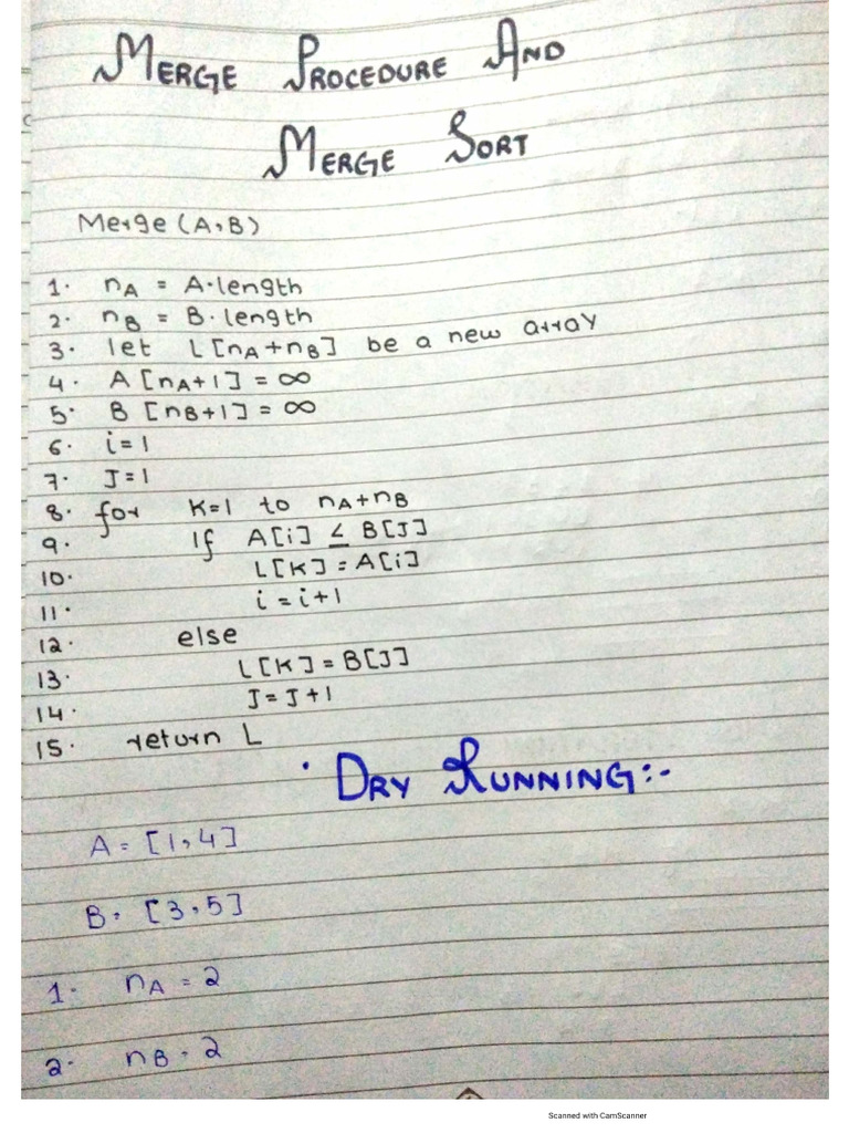 Merge Sort (Best and Worst Case) | PDF