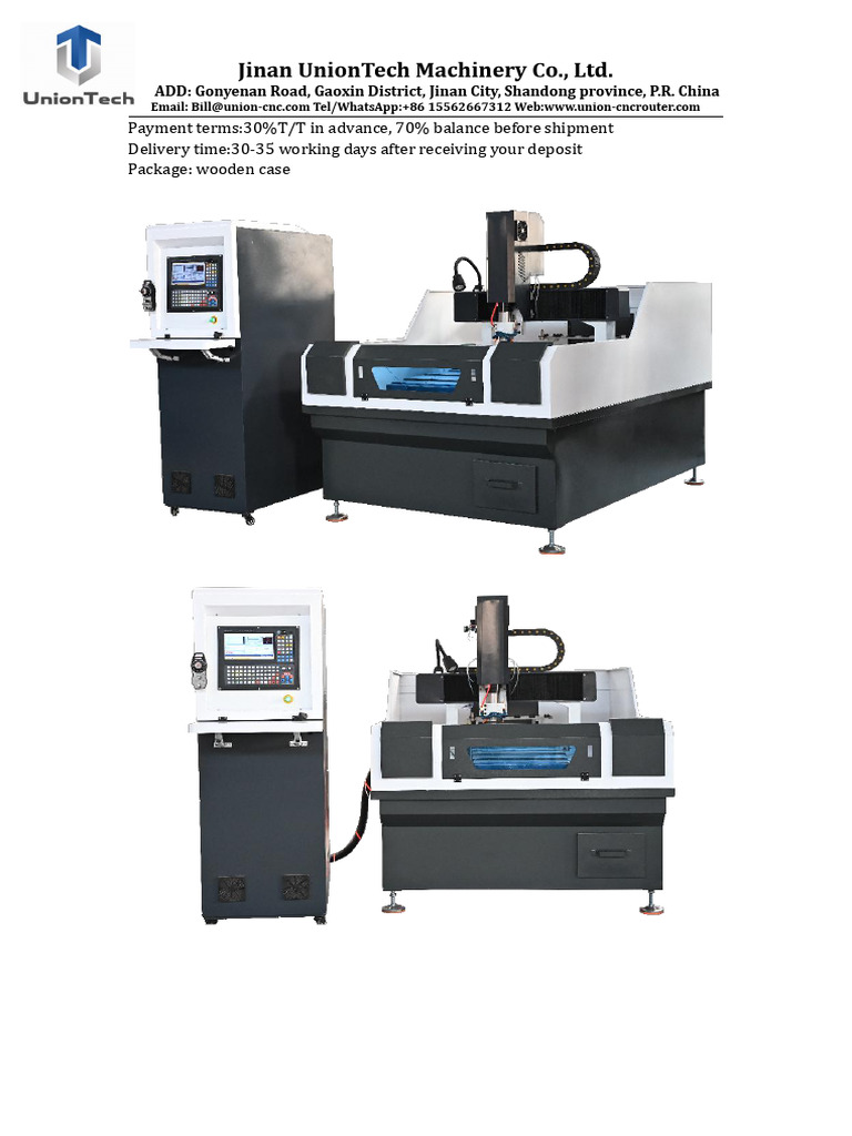 CNC Router Specs & Contact Info | PDF