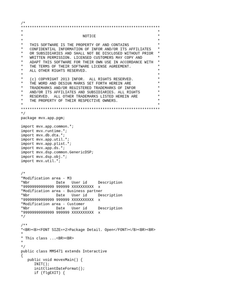 MMS471 MVX | PDF | Information Technology | Software Engineering