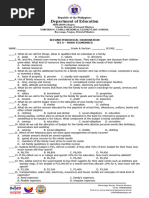 FIRST PERIODICAL TEST IN EPP6 (Agriculture 6) | PDF | Trees | Orchard