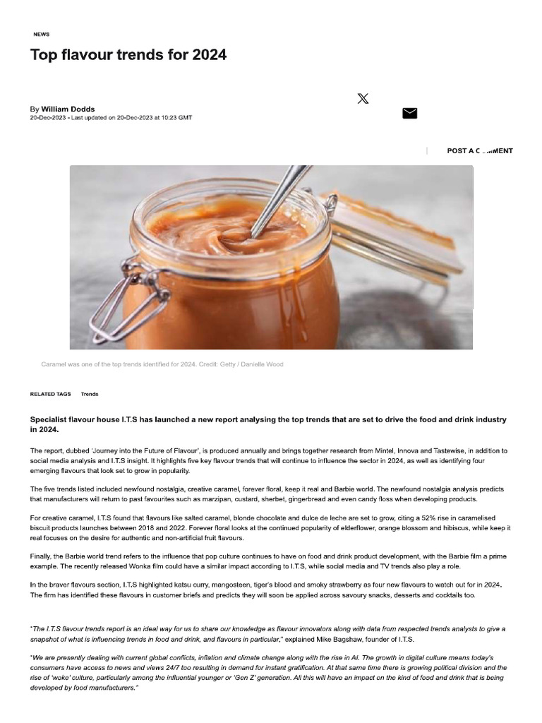2024 Top Flavours Trends | PDF