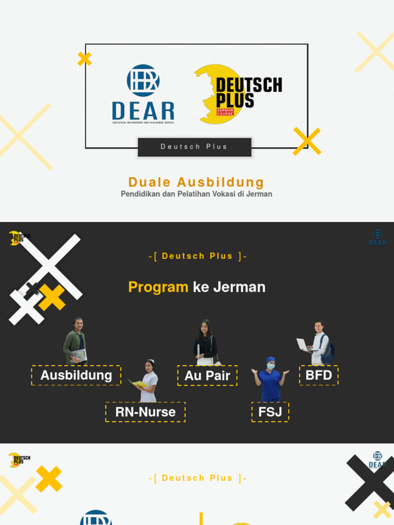 Ausbildung Deutsch Plus Indonesia (DEAR + IHK Trier) | PDF