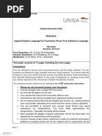 Unisa Declaration Form | PDF
