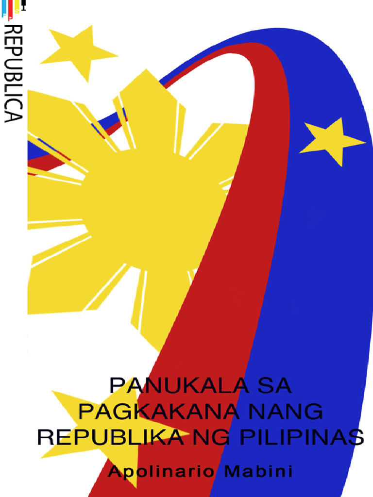 Mabini, Apolinario - Panukala Sa Pagkakana Nang Republika NG Pilipinas ... Mabini, Apolinario - Panukala Sa Pagkakana Nang Republika NG Pilipinas ...