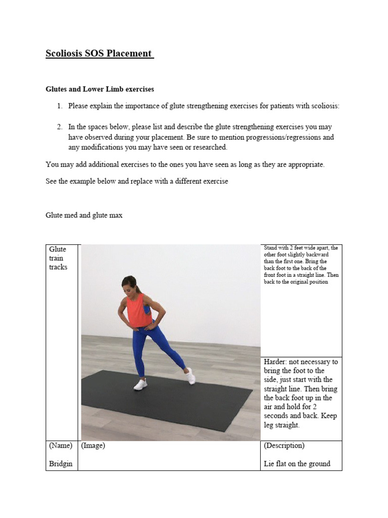 Glutes and LL Exercises | PDF | Foot | Human Anatomy