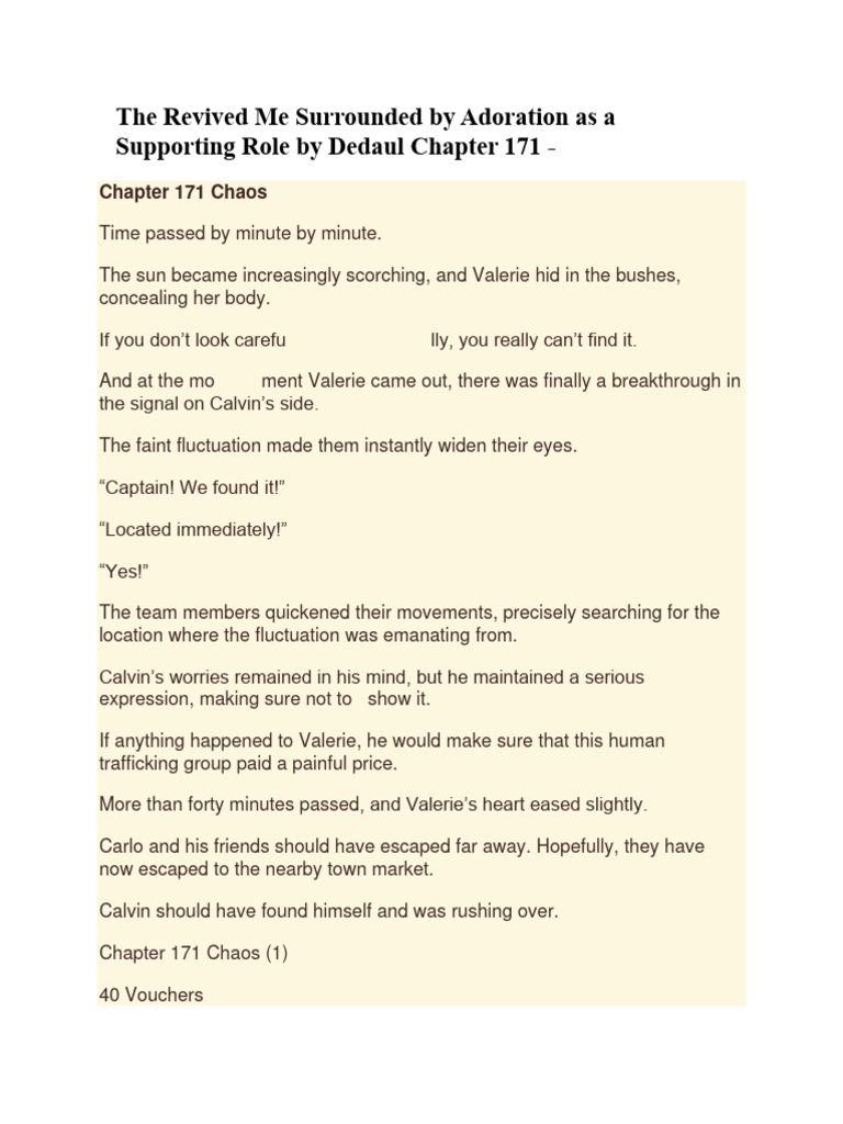 Revived Me 171 | PDF