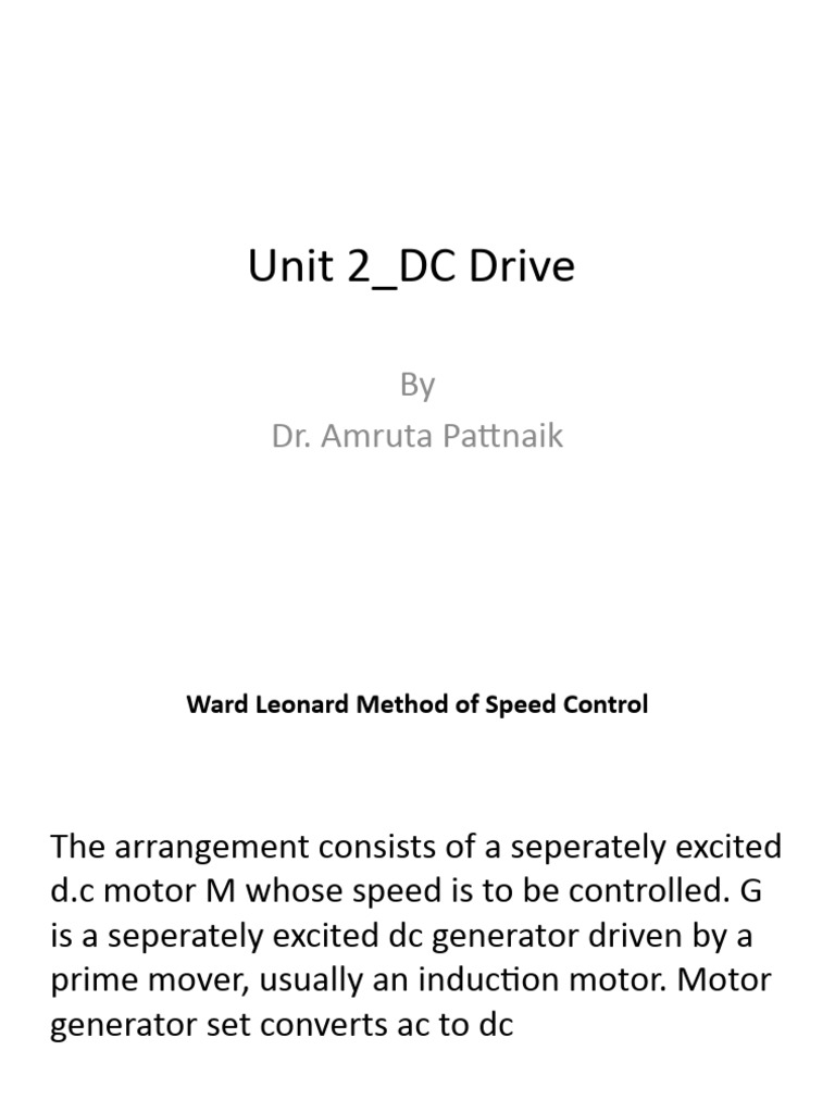 Unit 2 - ED - 2ND PART | PDF | Electric Generator | Electric Motor