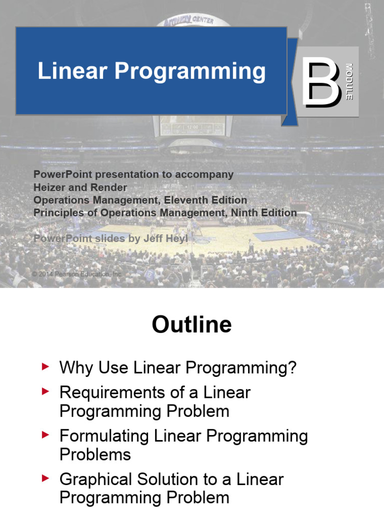 HR Om11 Modb | PDF | Linear Programming | Mathematical Optimization