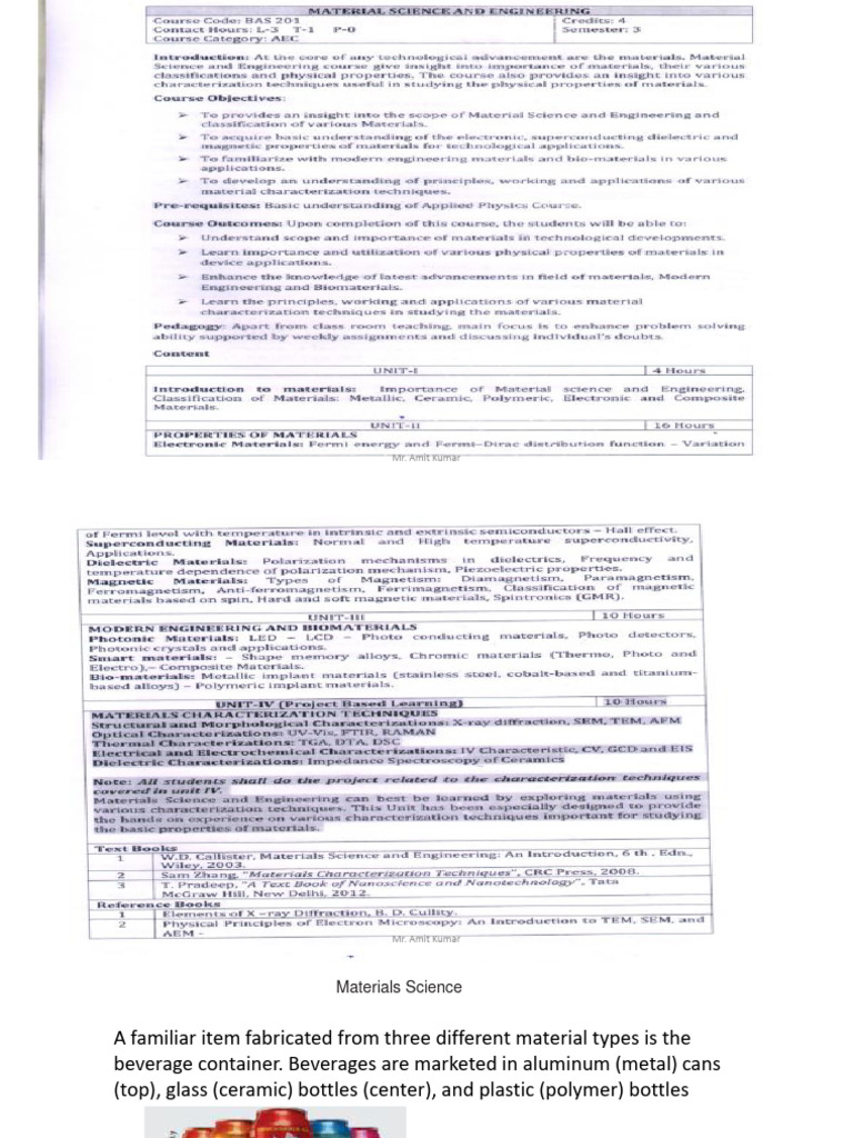 Material Science PPT (Autosaved) | PDF