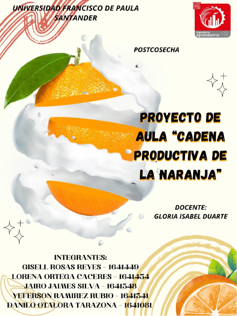 Pia Final | PDF | Naranja) | Agrios