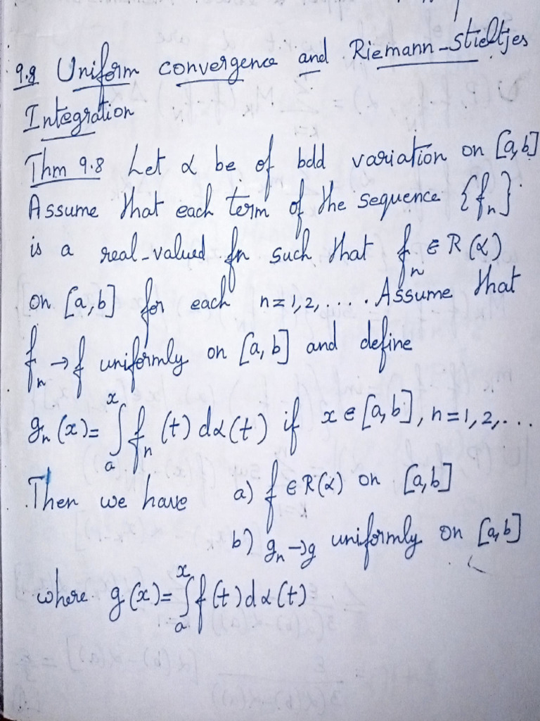 Real Analysis Unit 5 | PDF | Mathematical Analysis | Real Analysis