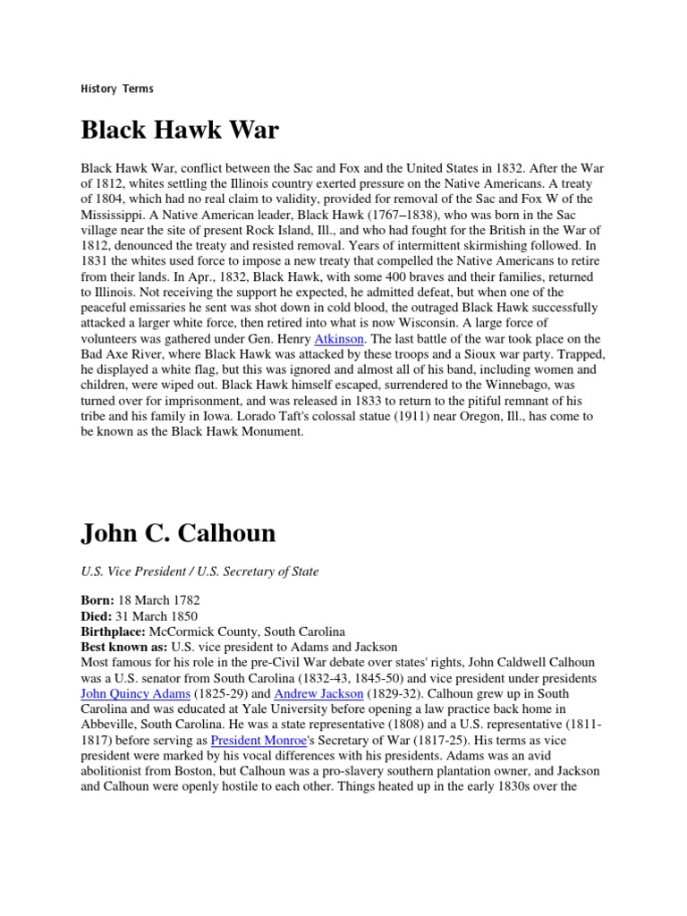 History Terms For Final | PDF | William Tecumseh Sherman | Battle Of ...