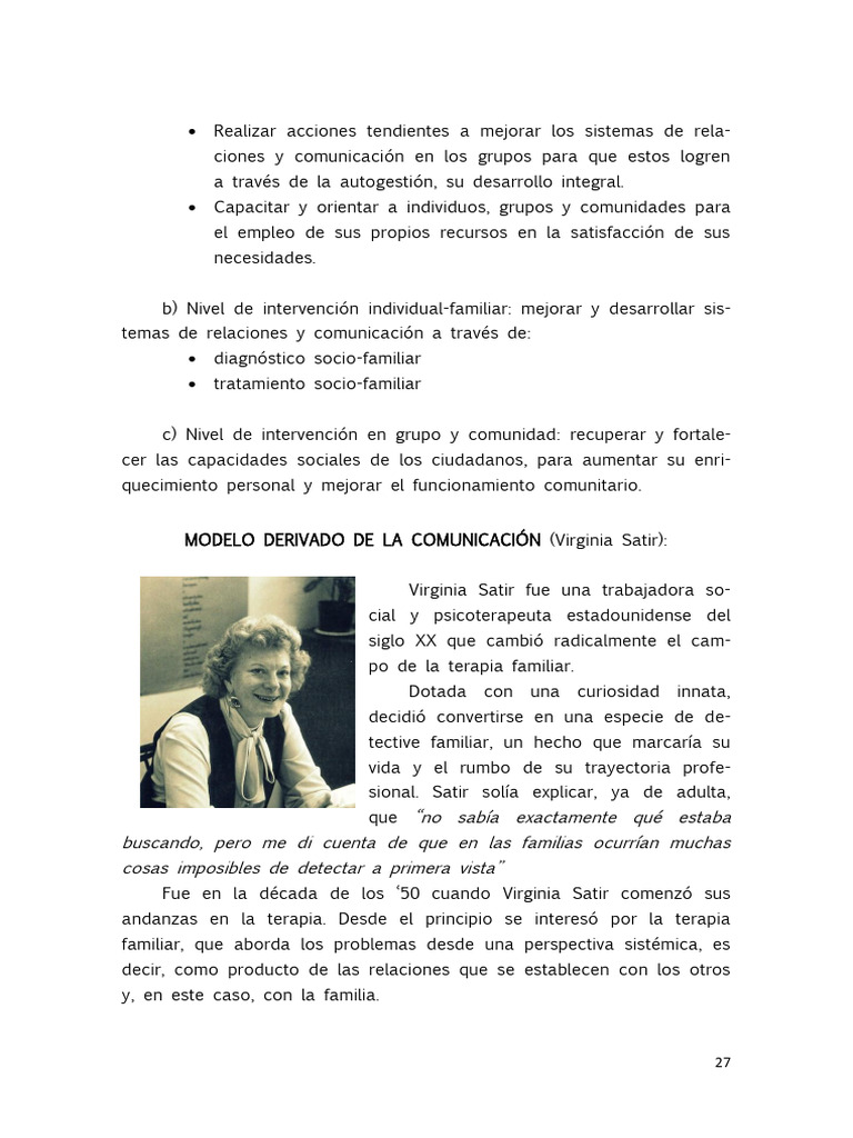 Modelo Virginia Satir | PDF