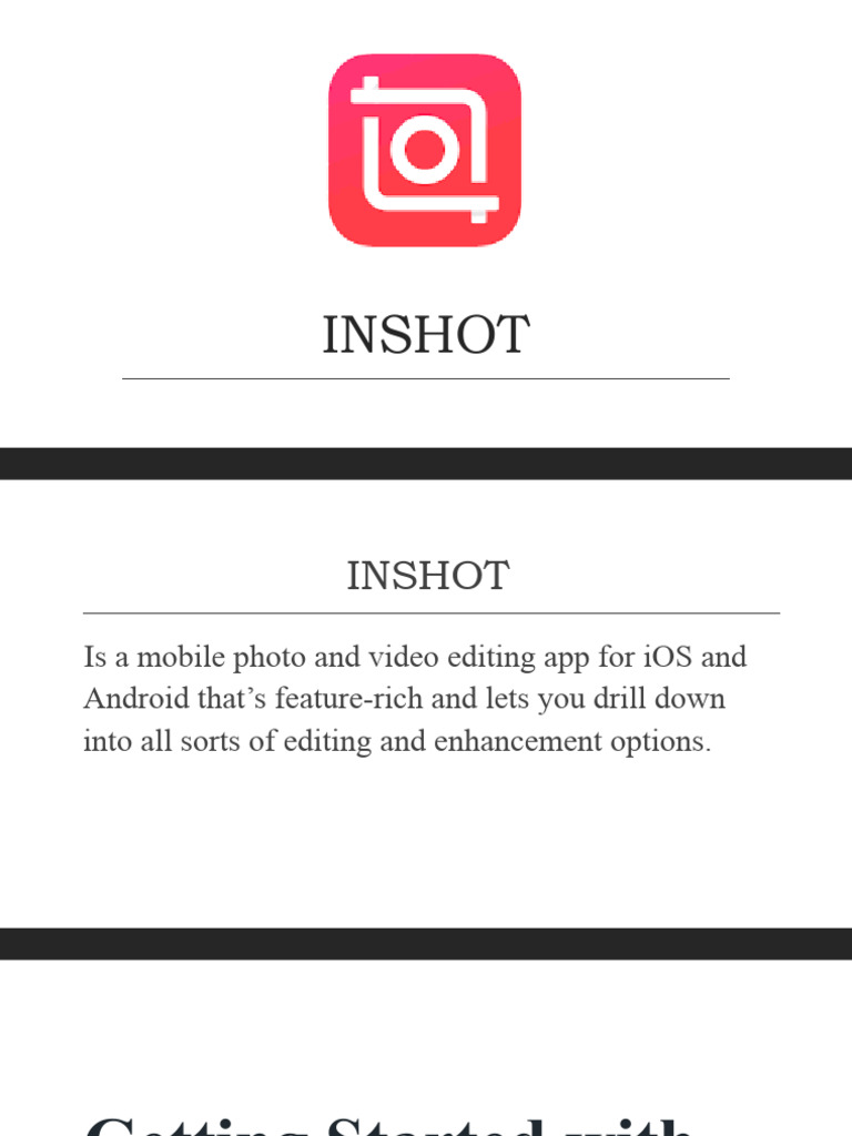 INSHOT | PDF | Icon (Computing) | Menu (Computing)