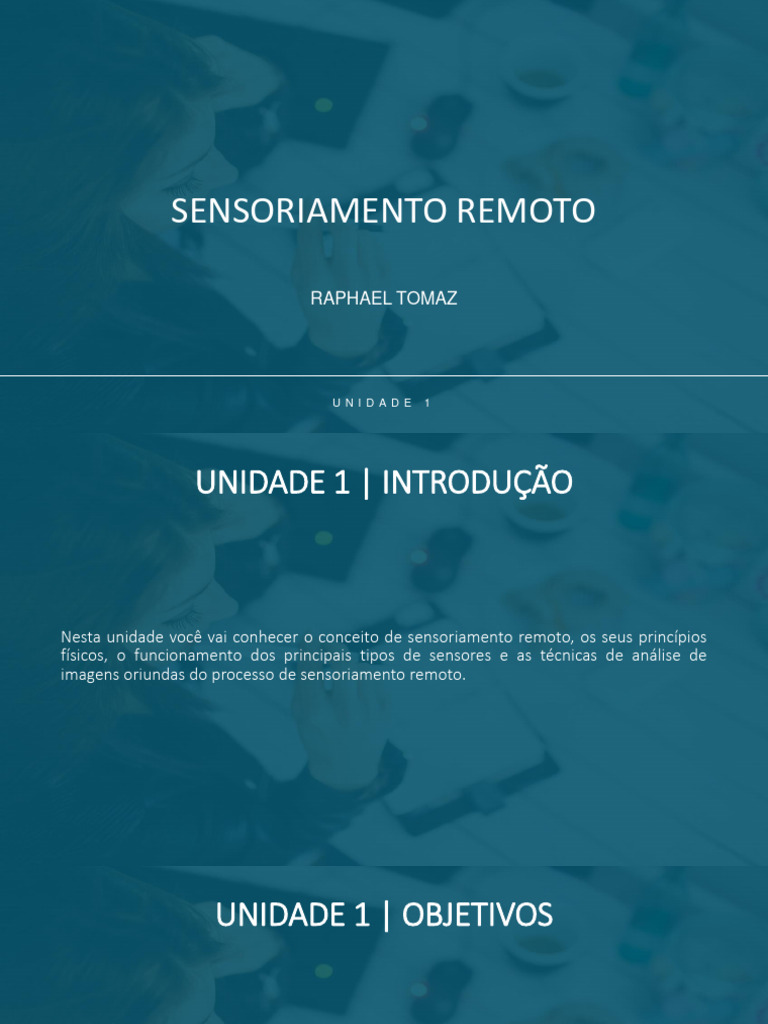 Introdução ao Sensoriamento Remoto | PDF | Sensoriamento remoto | Satélite