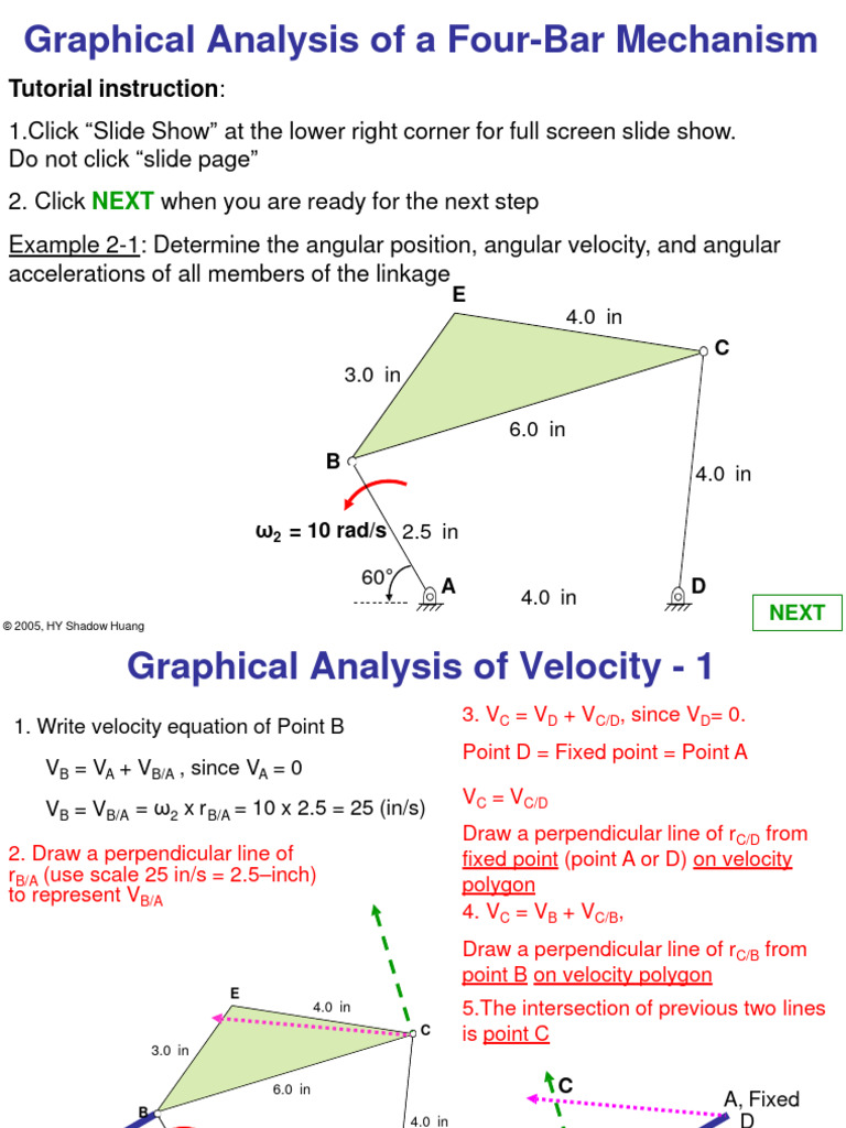 Velocity Diagram Step By Step Pdf