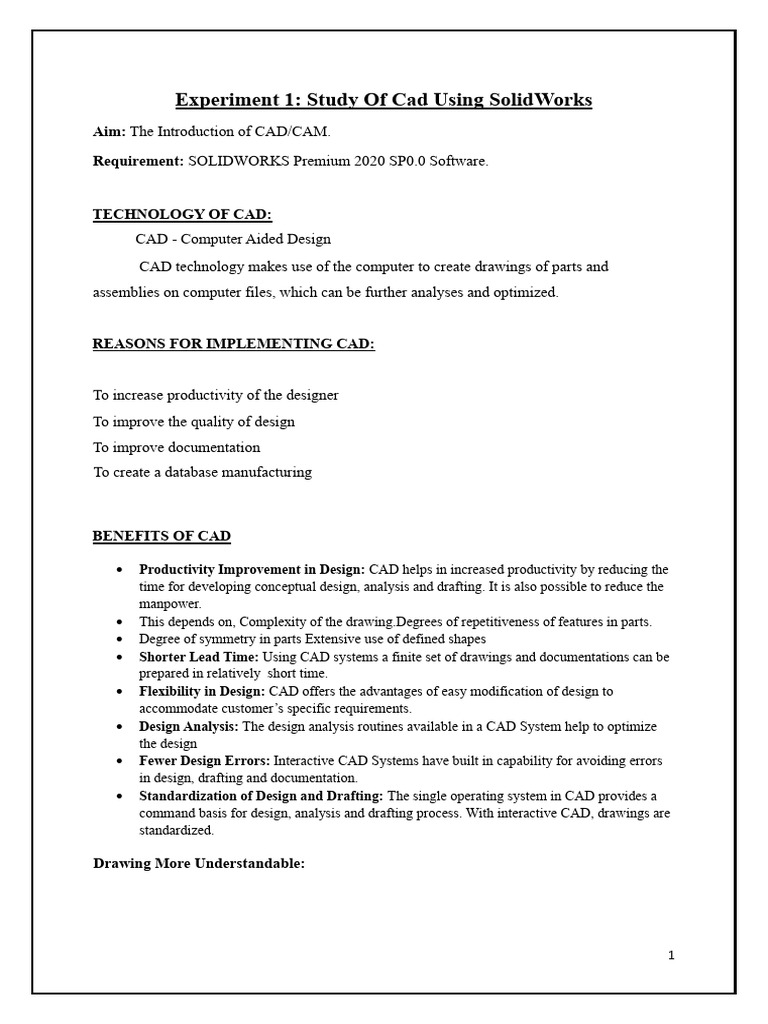 Cad Cam Practical Record Book Pdf 