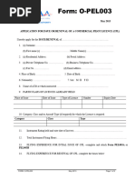 CAAP Form 542: Airman License Application | PDF | Aviation | Transport