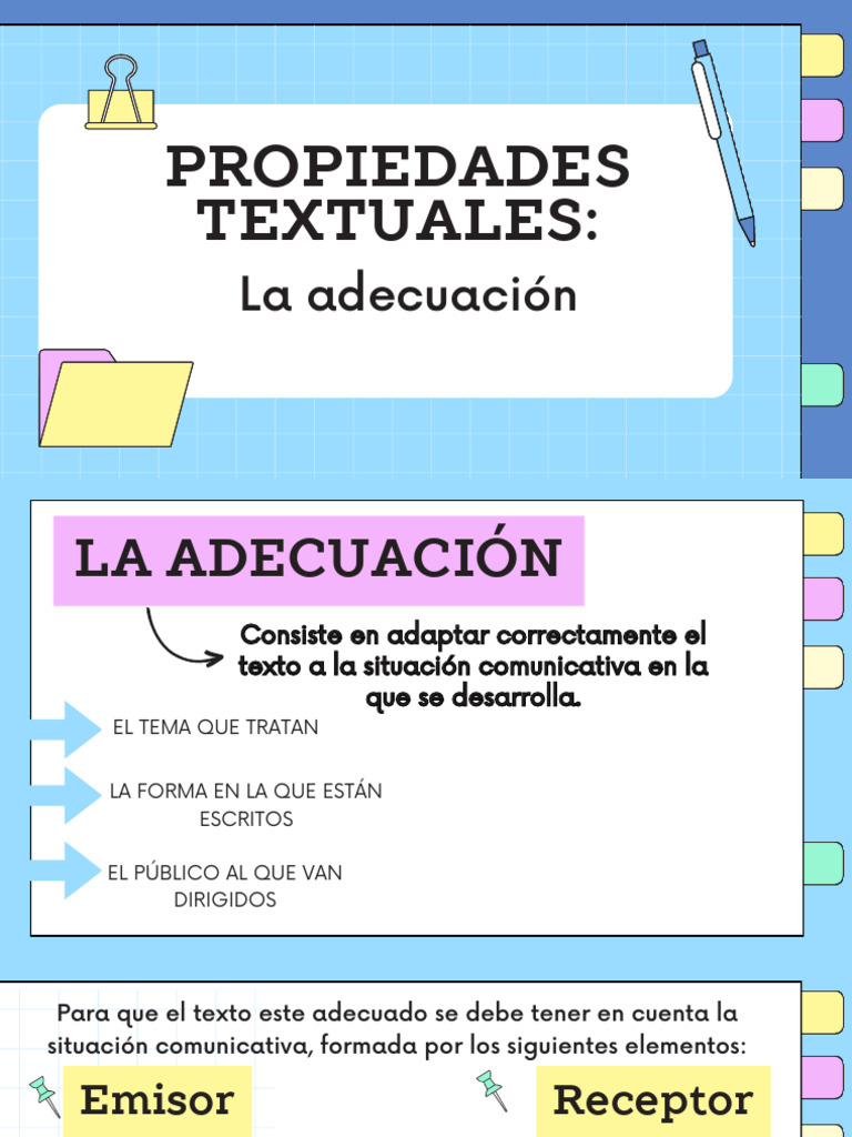 Adecuación Textual y Comunicación | PDF | Comunicación humana