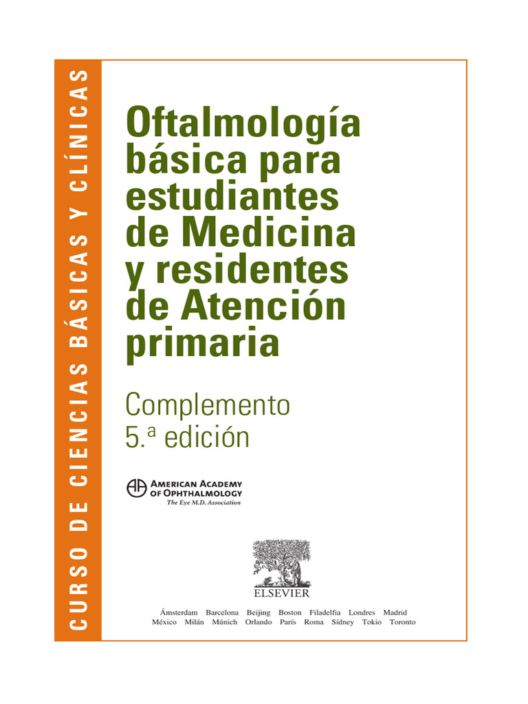 Oftalmología Básica Para Estudiantes de Medicina y Residentes de ...