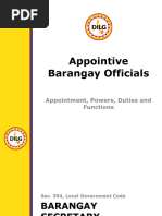Barangay Secretary: Roles and Qualifications | PDF | Quorum | Social ...