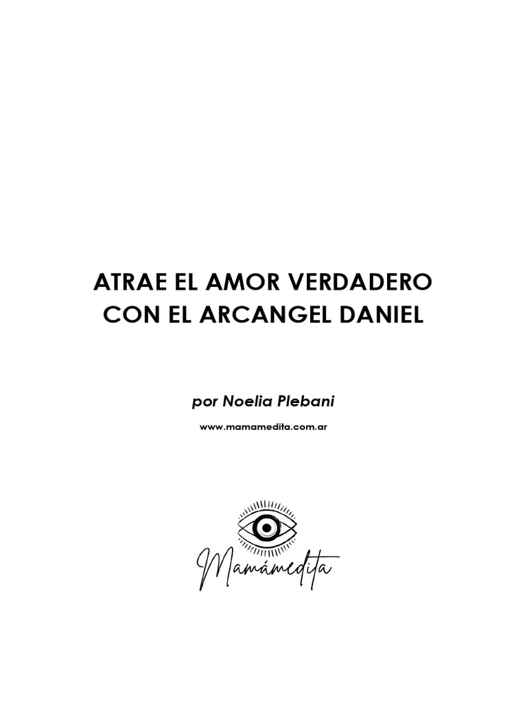 Atrae Amor con el Arcángel Daniel | PDF | Amor | Autoestima