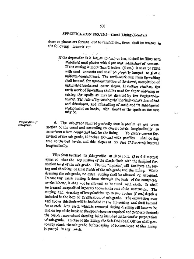 Canal Lining | PDF