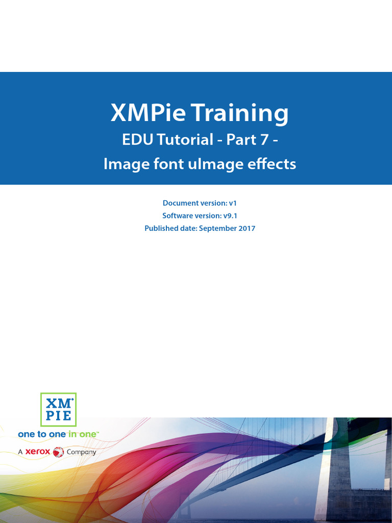 TUTORIAL 7 - Image Font Uimage Effects | PDF