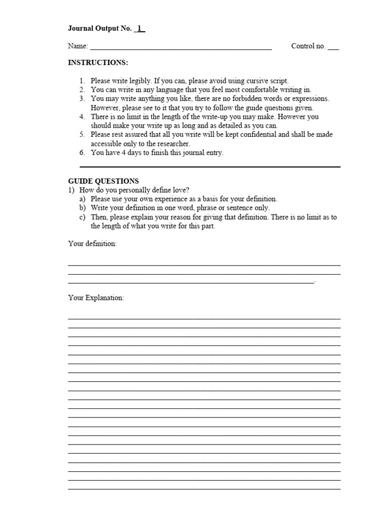 Journal Output No. 1 | PDF