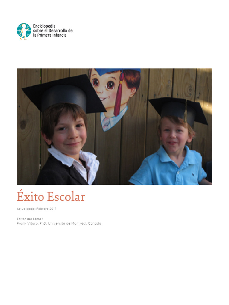 Factores Clave para el Éxito Escolar | PDF | Crecimiento personal y ...